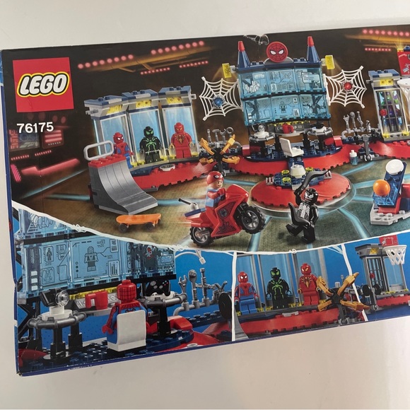 Lego | Toys | Lego Marvel Spiderman Attack On Spider Lair 7675 ...